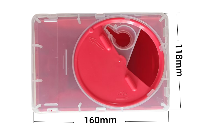 Medical Disposable Home Use Needle Disposal Containers 2 Quart Sharps ...