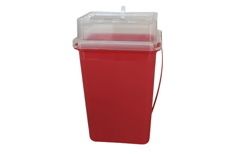 Home Travel Use 1 quart Portable Small Biohazard Containers - MMC ...