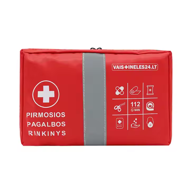 Lithuania Standard Nylon Bag Vehicle Emergency Kit - MMC MedTech Co., Ltd